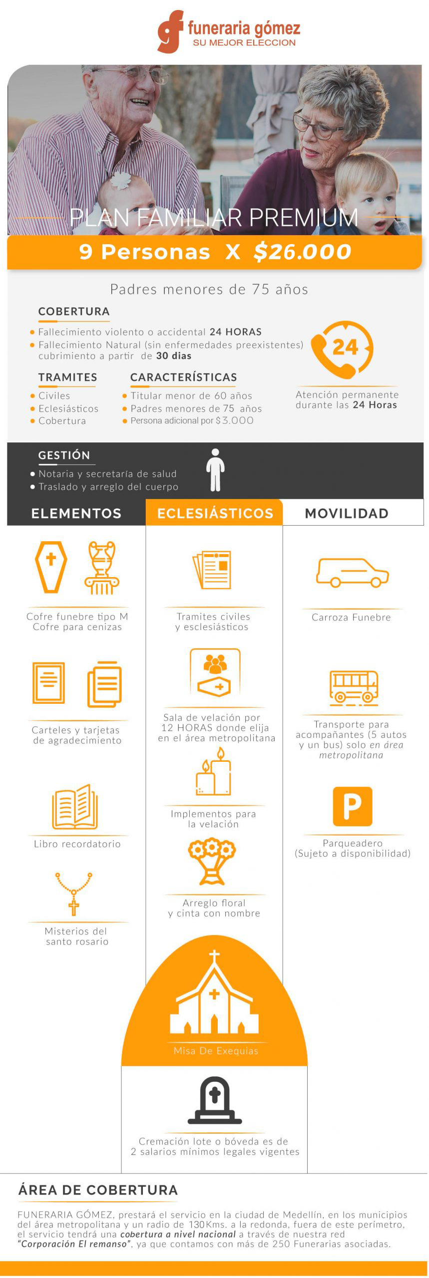 Familiar Premium - Funeraria Medellín, Funeraria en Colombia ...